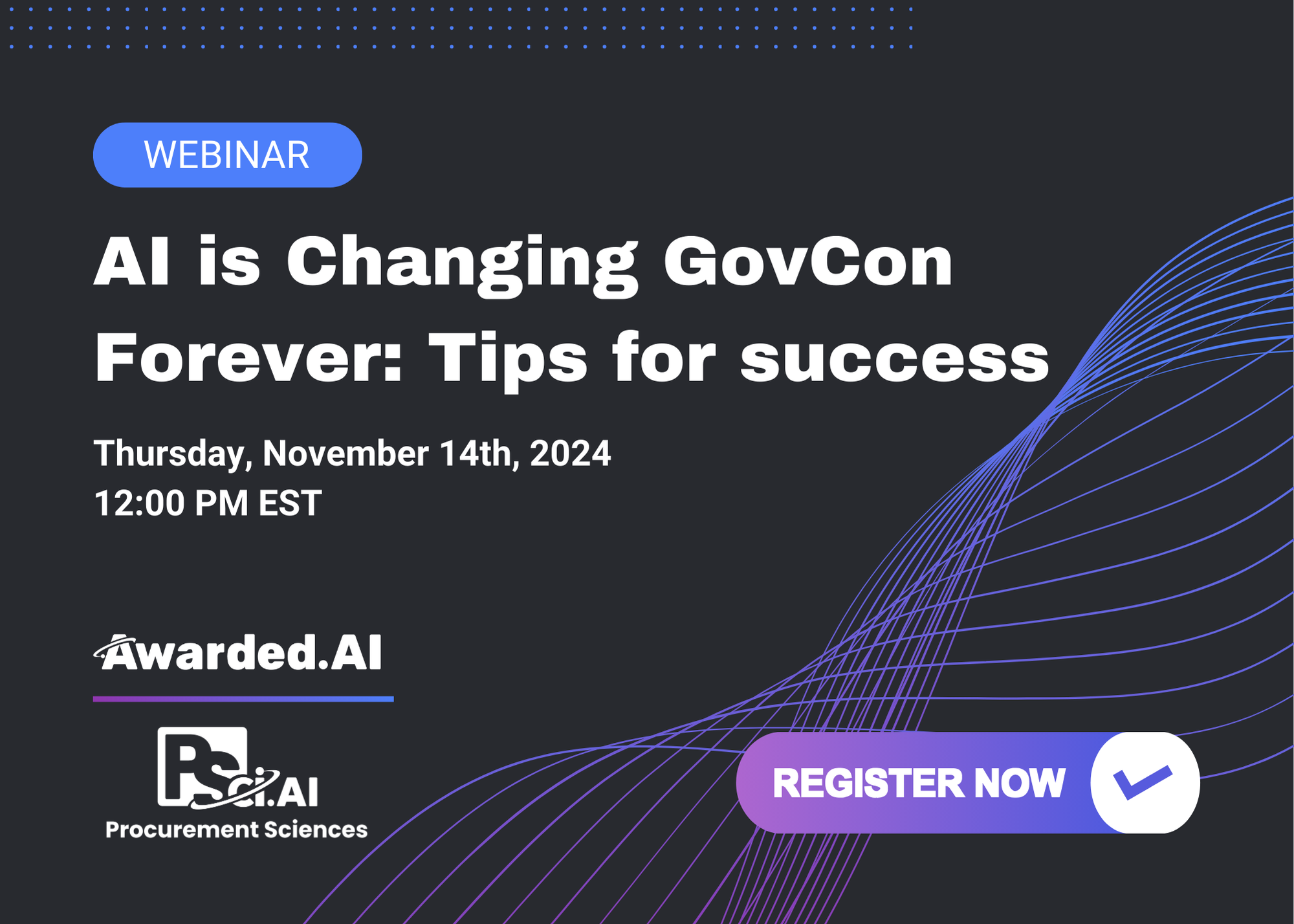 Webinar - Procurement Sciences